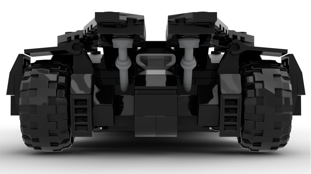 Lego Moc Bvs Batmobile By Brickbarfalot Rebrickable Build With Lego