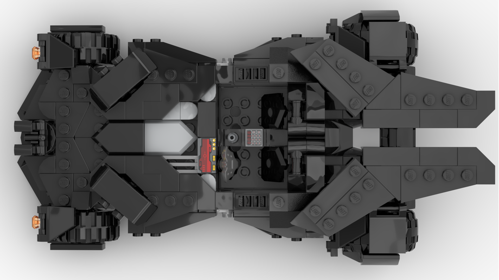 Lego Moc Bvs Batmobile By Brickbarfalot Rebrickable Build With Lego