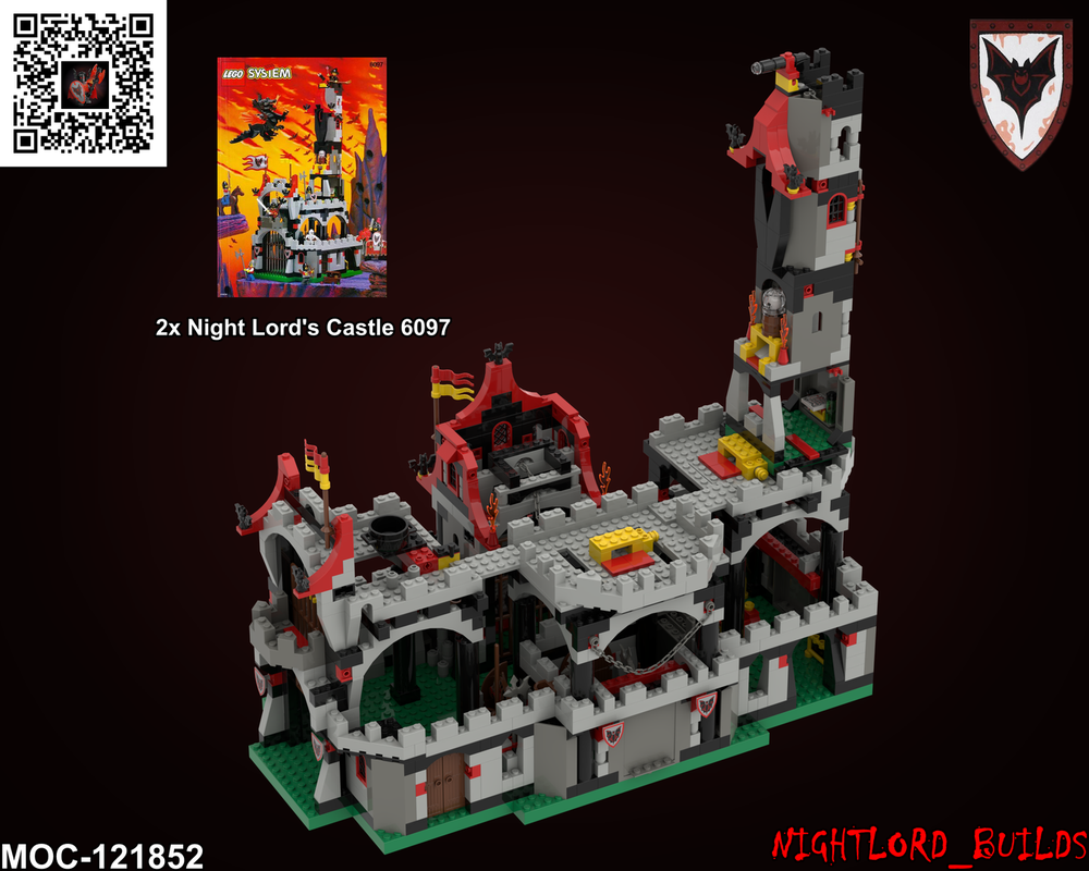 LEGO MOC Classic Fright Knight Castle Combo Pack by Nightlord_Builds ...