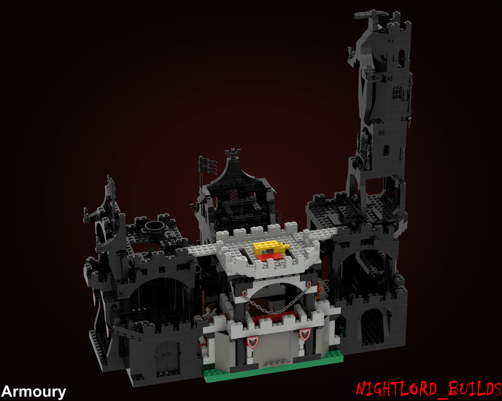 LEGO MOC Classic Fright Knight Castle Combo Pack by Nightlord_Builds ...