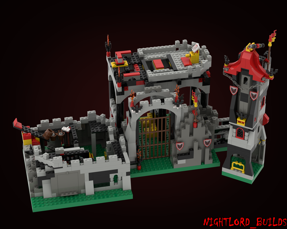LEGO MOC Classic Fright Knight Castle Combo Pack by Nightlord_Builds ...
