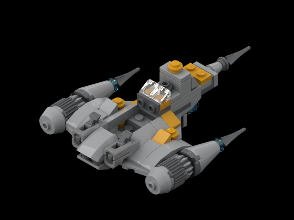 LEGO MOC N-1 Starfighter Modified MOC by wdaxer | Rebrickable - Build ...