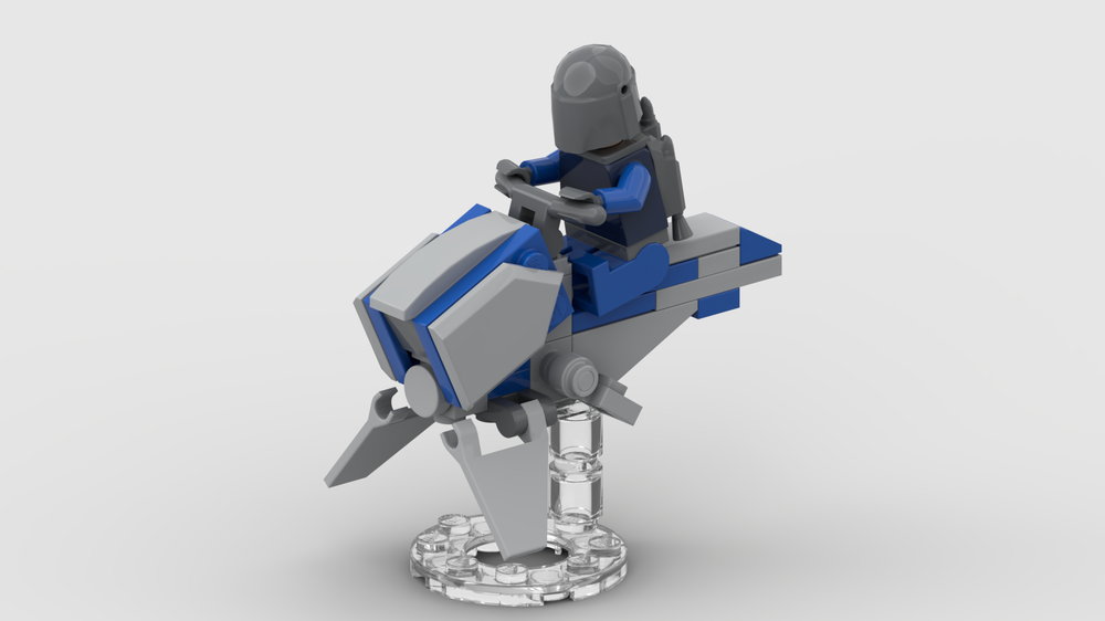 LEGO MOC Balutar-class Mandalorian Swoop Bike by BigJudge | Rebrickable ...
