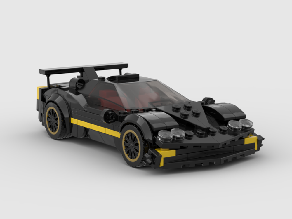 LEGO MOC Pagani Zonda R by 6th gear | Rebrickable - Build with LEGO