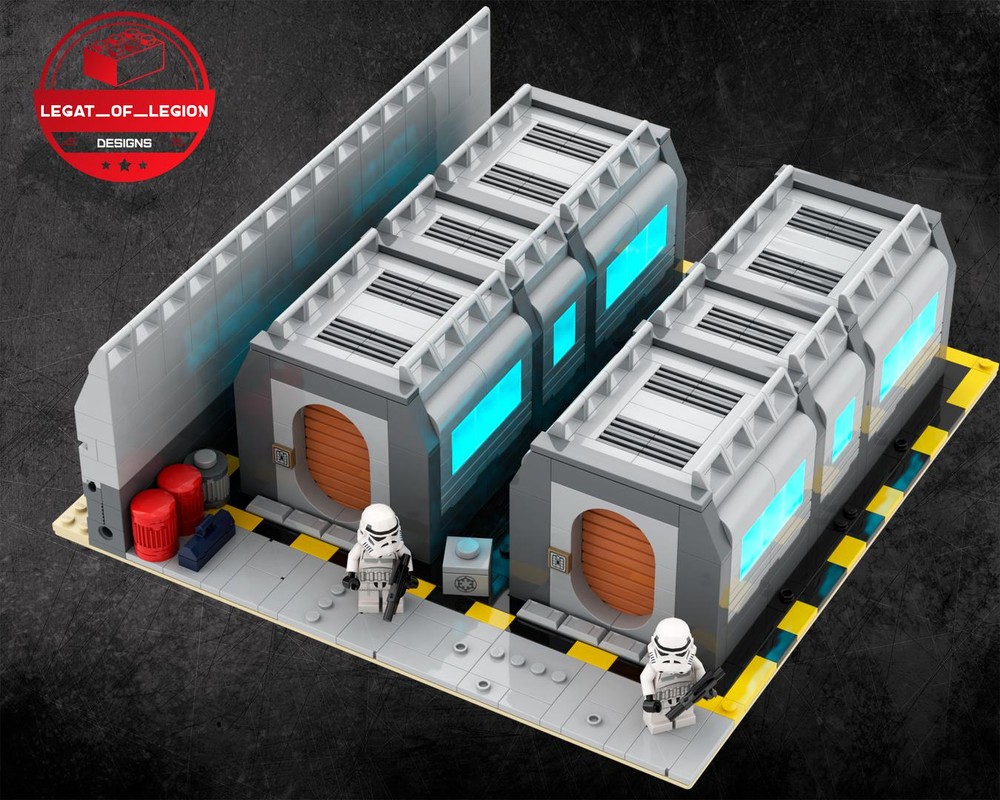 LEGO MOC SW Imperial Base #4 Barracks by Legat_Of_Legion | Rebrickable ...