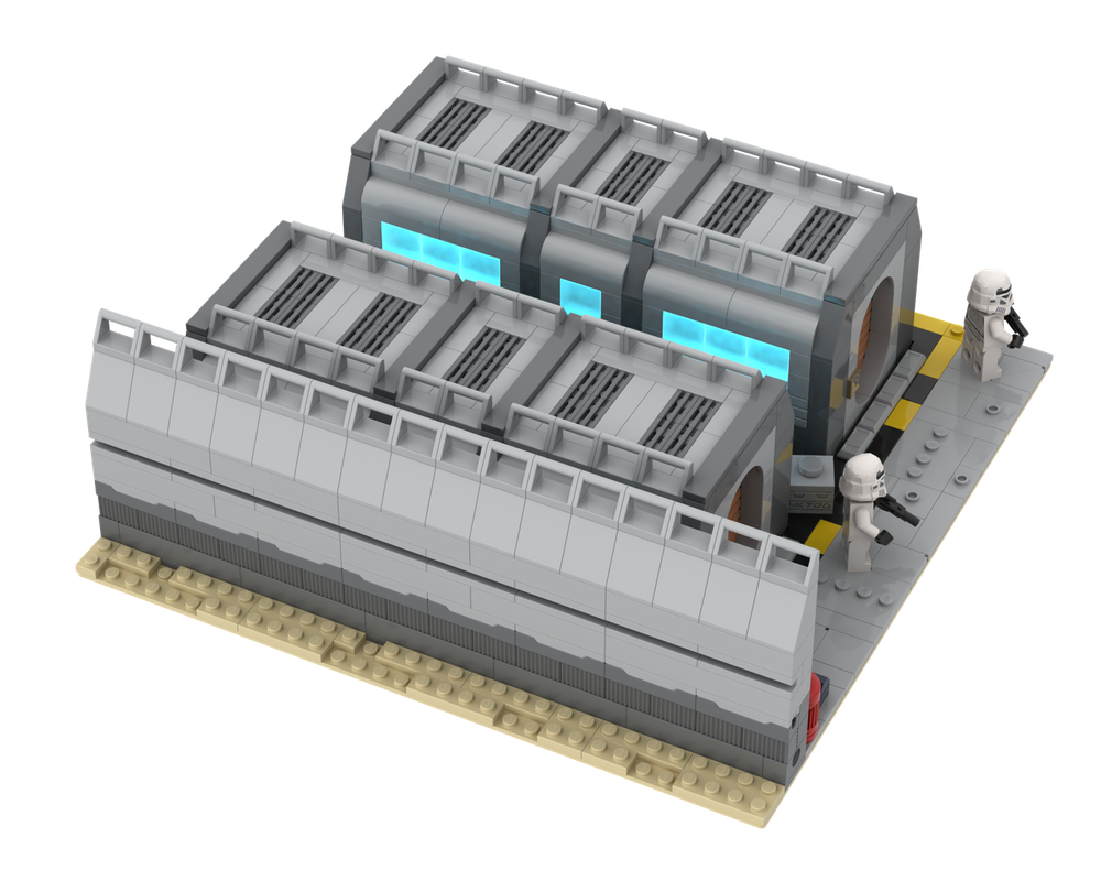 LEGO MOC-155521 SW Imperial Base #4 Barracks by Legat_Of_Legion ...
