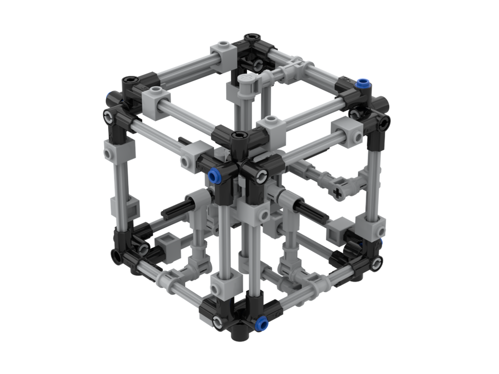 LEGO MOC Expanding cube by jemunoz0 | Rebrickable - Build with LEGO