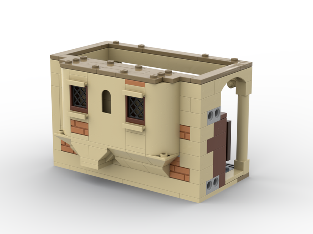 LEGO MOC HP Modular - Girl's Bathroom Rework - Great Tower 1/4 by ...
