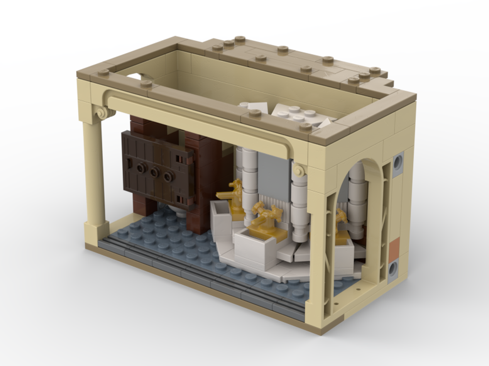 LEGO MOC HP Modular - Girl's Bathroom Rework - Great Tower 1/4 by ...