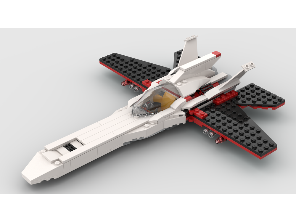 LEGO MOC Switchblade - Custom Non-IP Starfighter by MooreBrix ...