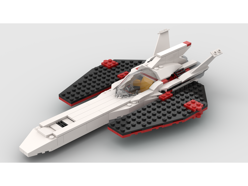 LEGO MOC Switchblade - Custom Non-IP Starfighter by MooreBrix ...