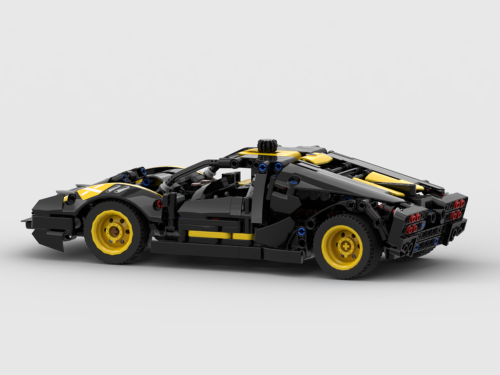 LEGO MOC Ford GT 40 Mk2 by technicstudiodesigns | Rebrickable - Build ...