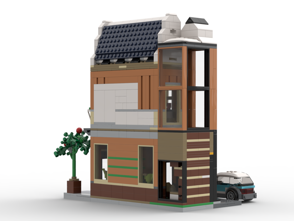 Lego Moc Farmers Store Modification Of 2x Sets 60398 By Brick