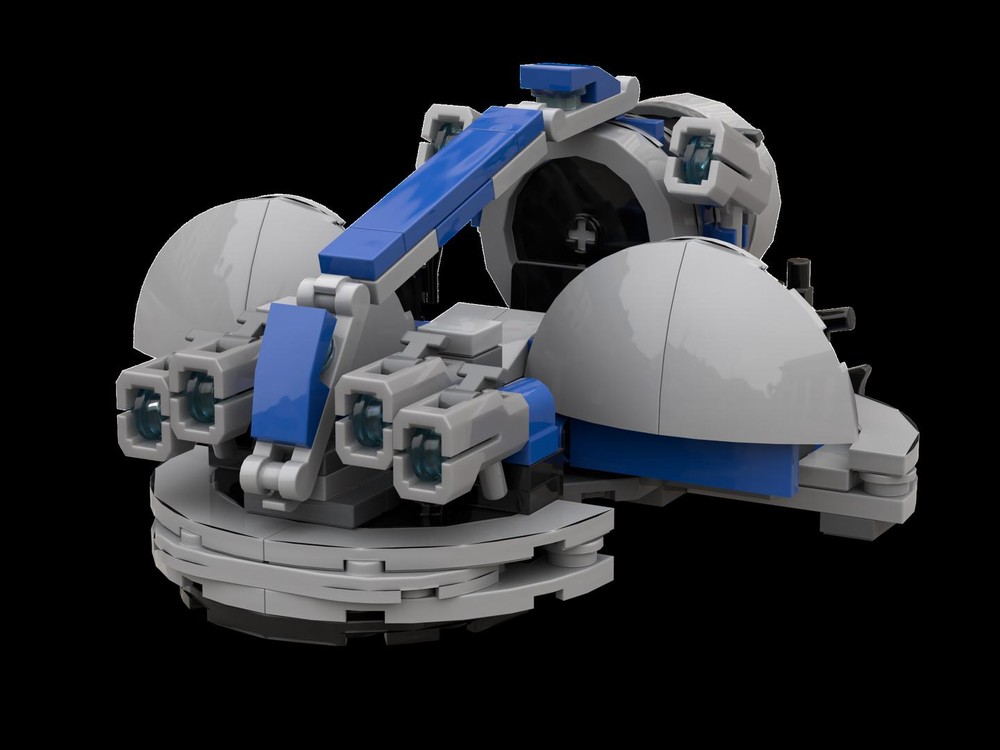 LEGO MOC Bigger Swamp Speeder 75359 by NicsMocs | Rebrickable - Build ...