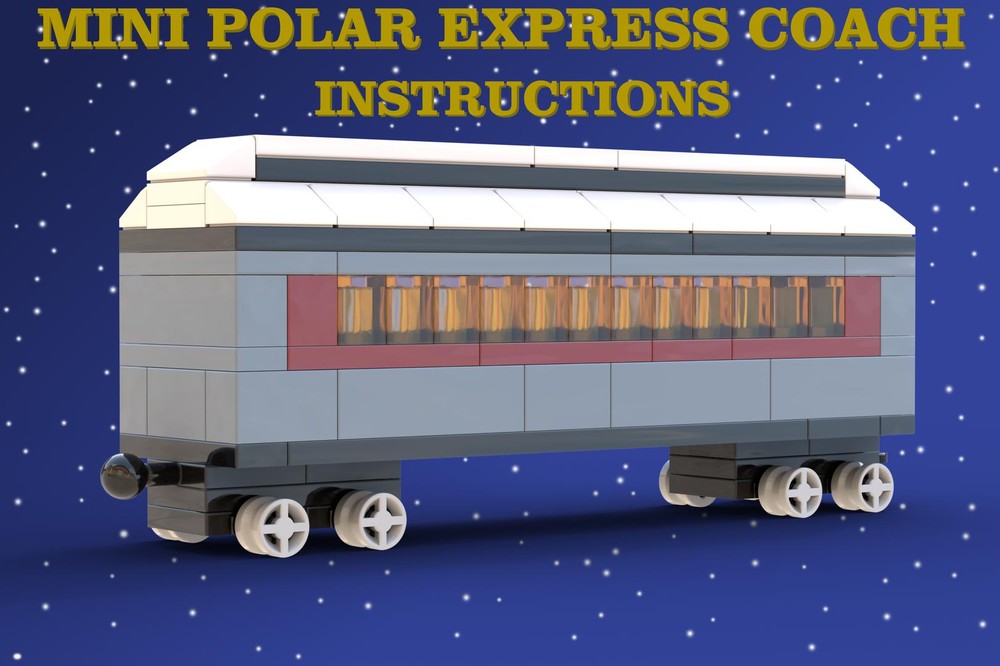 LEGO MOC Mini Polar Express Coach by Tweetsie12 | Rebrickable - Build ...