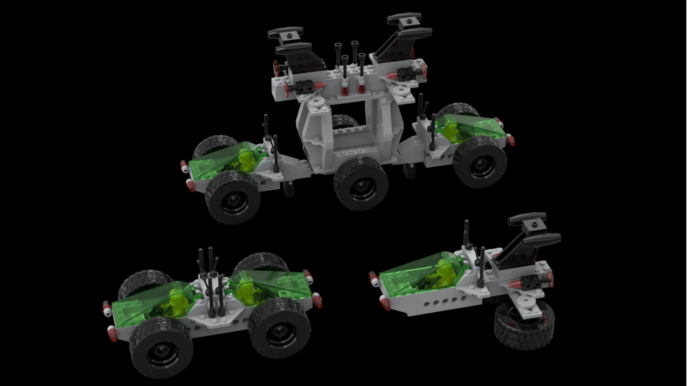 LEGO MOC Classic Space Reimagined: Solar Power Transporter 6952 by ...