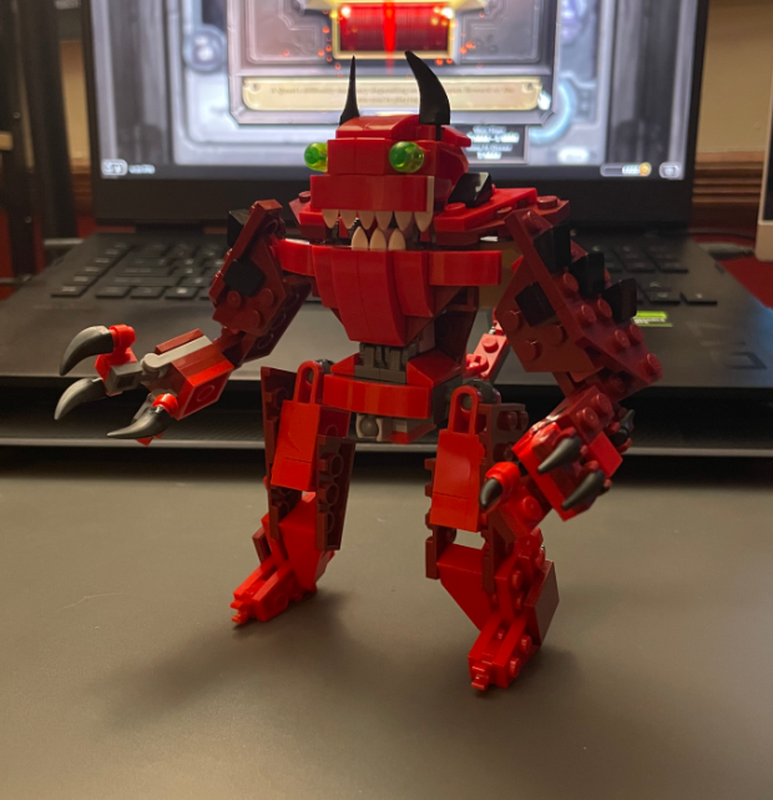LEGO MOC Demon Mech Suit 2 by eric_nunya | Rebrickable - Build with LEGO