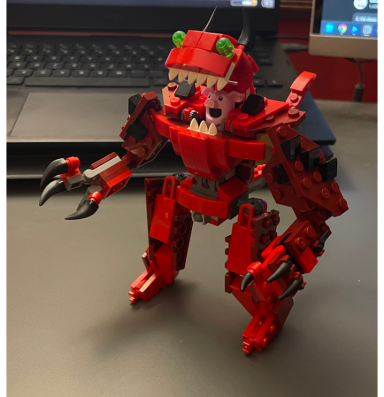 LEGO MOC Demon Mech Suit 2 by eric_nunya | Rebrickable - Build with LEGO