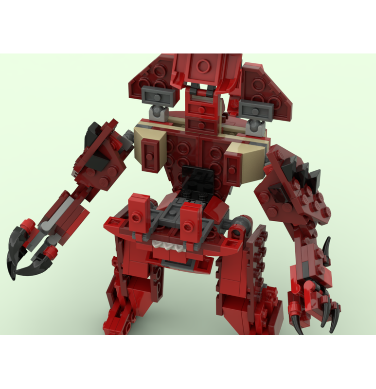 LEGO MOC Demon Mech Suit 2 by eric_nunya | Rebrickable - Build with LEGO