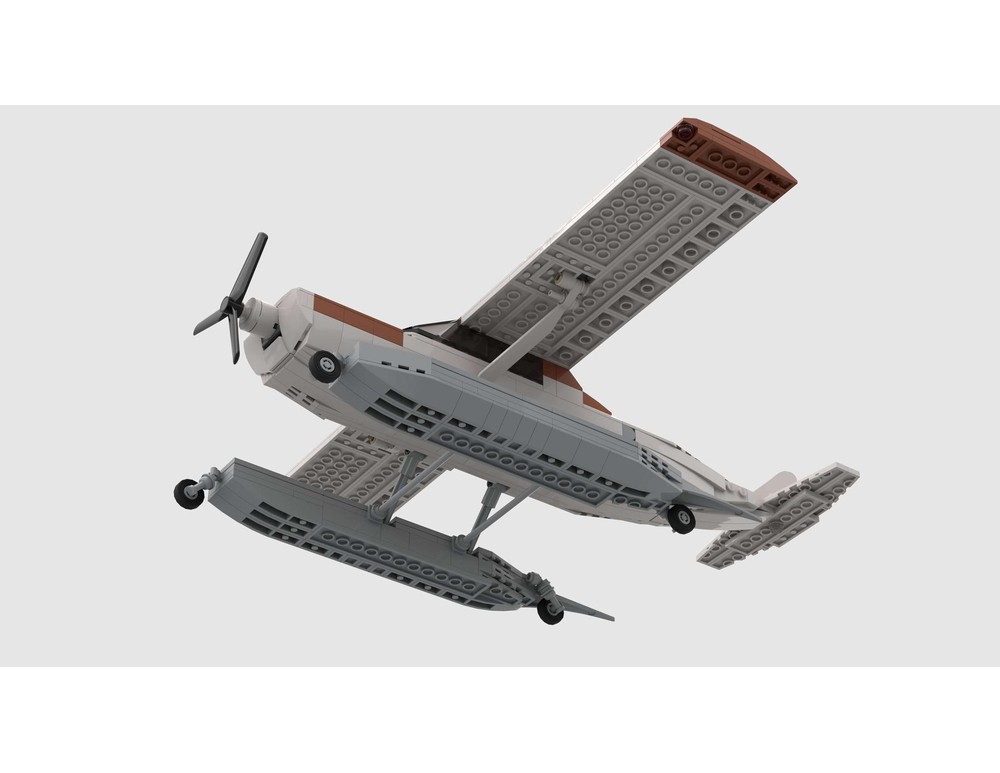 LEGO MOC Bush Plane by SlyeFox44 | Rebrickable - Build with LEGO