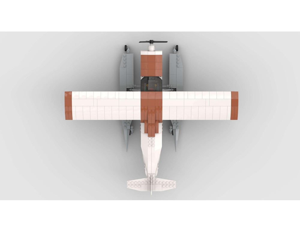 LEGO MOC Bush Plane by SlyeFox44 | Rebrickable - Build with LEGO