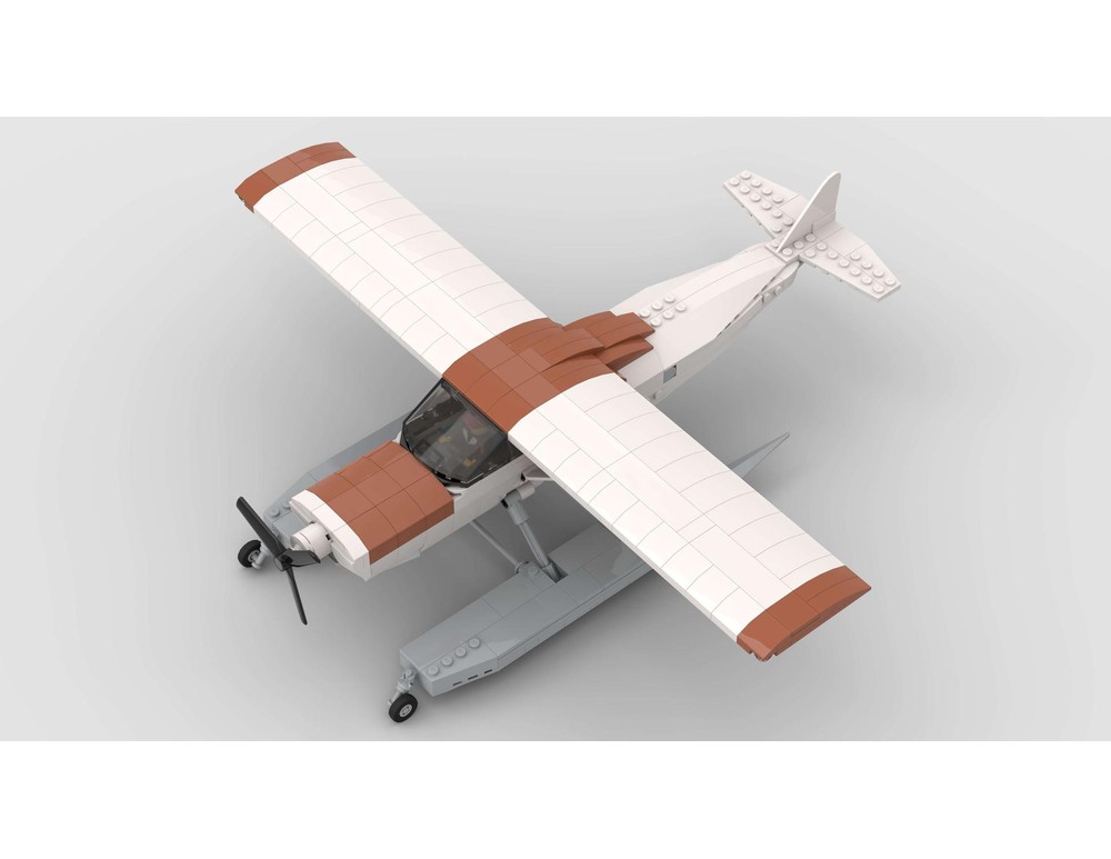 LEGO MOC Bush Plane by SlyeFox44 | Rebrickable - Build with LEGO