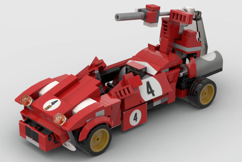 LEGO MOC Apocalypse Speedster by Turret | Rebrickable - Build with LEGO