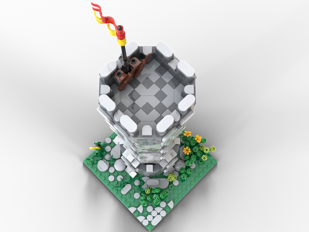 LEGO MOC Stone Tower - with 9 stud diameter base by Thomus_Bean ...