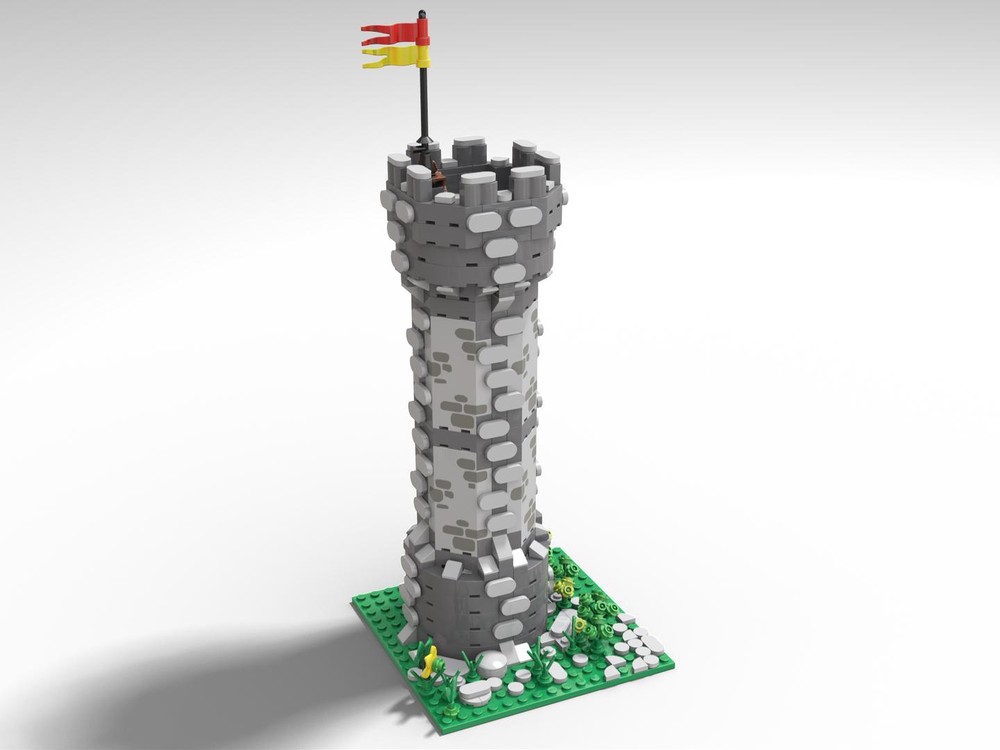 LEGO MOC Stone Tower - with 9 stud diameter base by Thomus_Bean ...