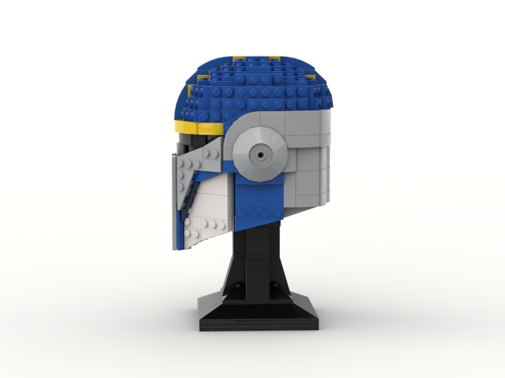 LEGO MOC Fenn Rau Helmet by BWHarper | Rebrickable - Build with LEGO
