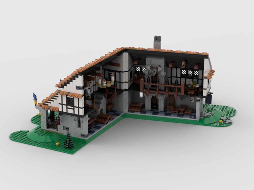 LEGO MOC Falcon's Nest Tavern by NS6 | Rebrickable - Build with LEGO