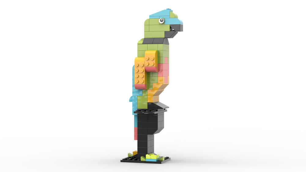 LEGO MOC 11027 Parrot by Lenarex | Rebrickable - Build with LEGO