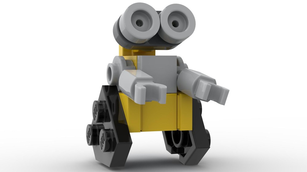 LEGO MOC Nano Wall-E by Dujk | Rebrickable - Build with LEGO