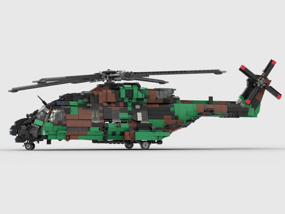 LEGO MOC NHIndustries NH-90 Tactical Transport Helicopter (French Army ...