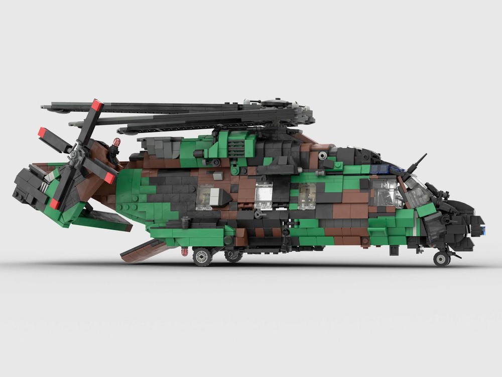 LEGO MOC NHIndustries NH-90 Tactical Transport Helicopter (French Army ...