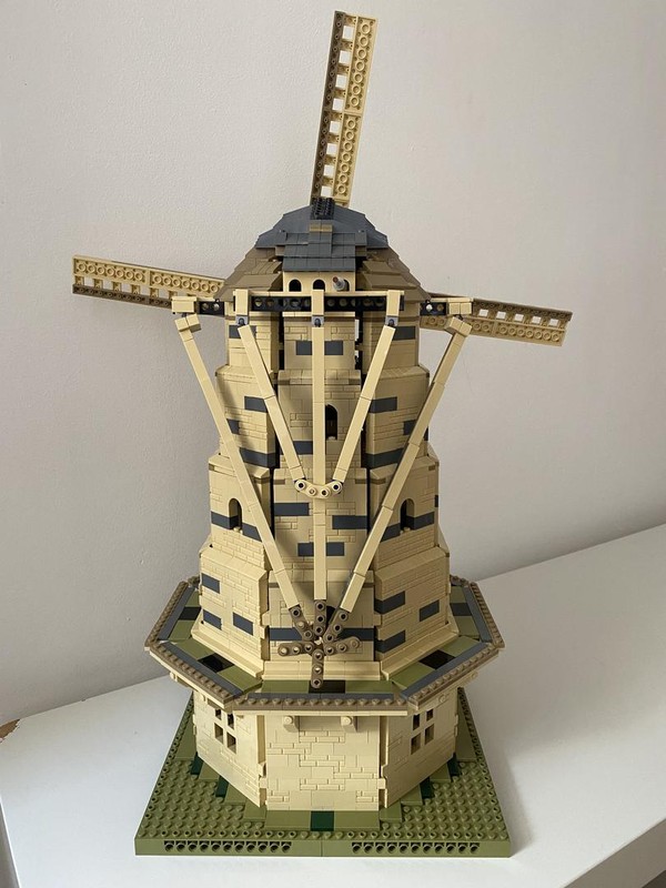 LEGO MOC Dutch Windmill by Jippie | Rebrickable - Build with LEGO