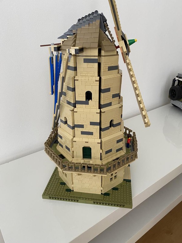 LEGO MOC Dutch Windmill by Jippie | Rebrickable - Build with LEGO