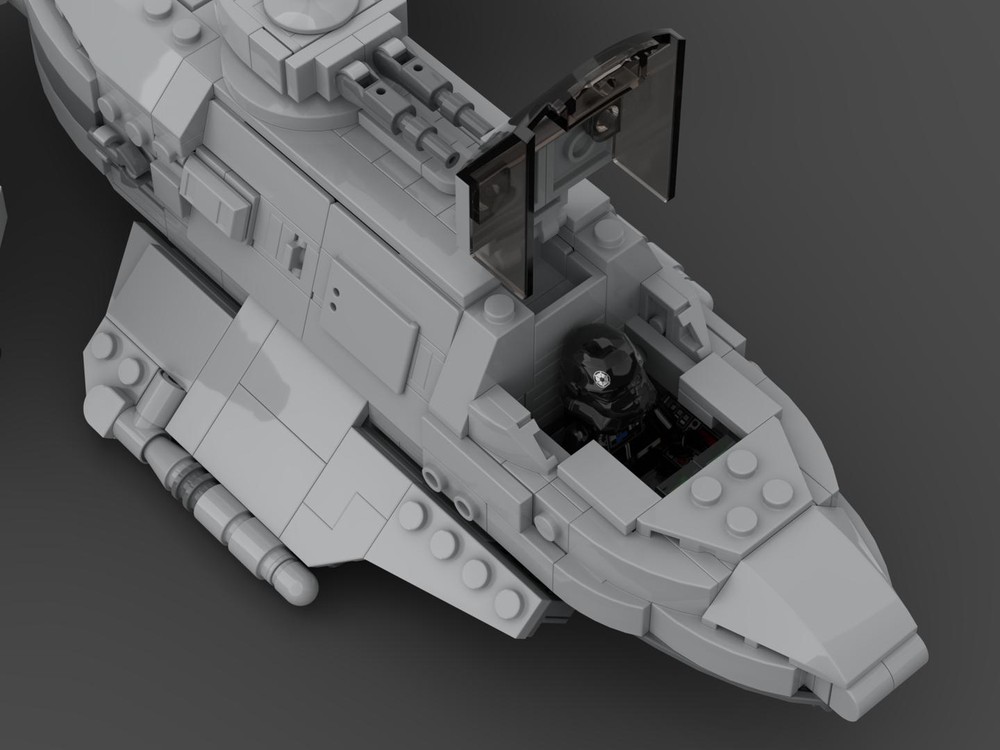 LEGO MOC-155627 GAT-12 Skipray Blastboat Playscale by ThrawnsRevenge ...