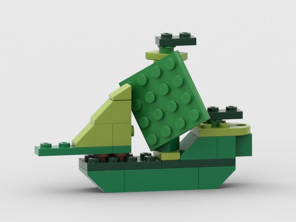 LEGO MOC Ship (11007) by kemubrix | Rebrickable - Build with LEGO
