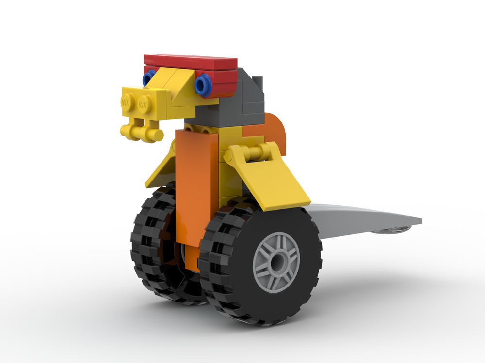 LEGO MOC 70823 - Beast and Carriage by Stoeptegel | Rebrickable - Build ...