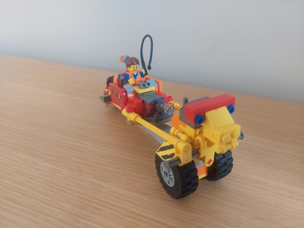 LEGO MOC 70823 - Beast and Carriage by Stoeptegel | Rebrickable - Build ...