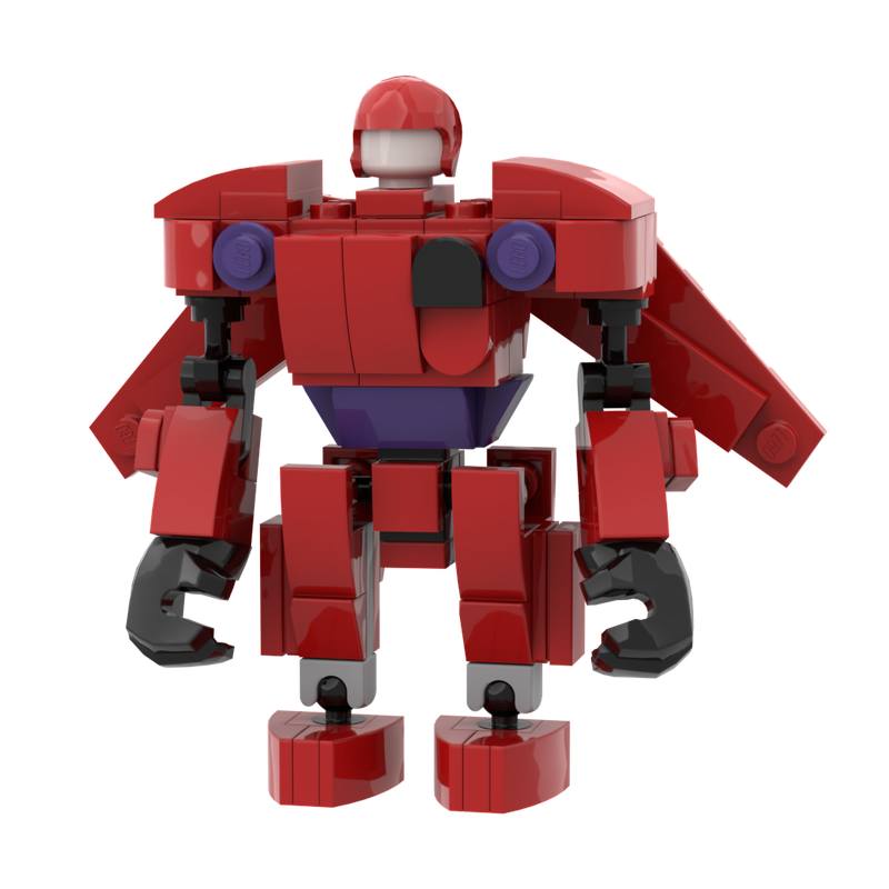 LEGO MOC Baymax Armor (minifigure scale) by Brickspiration ...