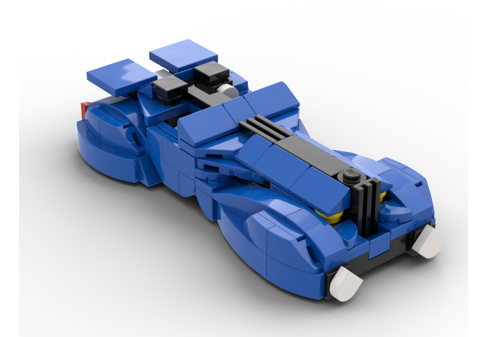 Lego Moc Retro Futuristic Flying Cabriolet By Somedude Rebrickable