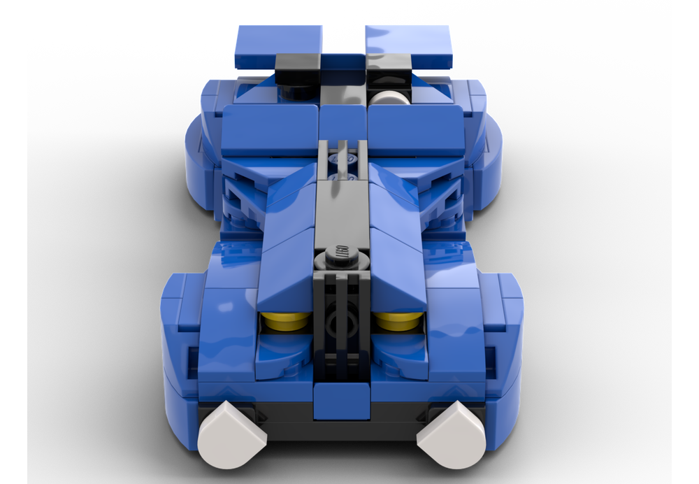 LEGO MOC Retro Futuristic Flying Cabriolet by SomeDude | Rebrickable ...