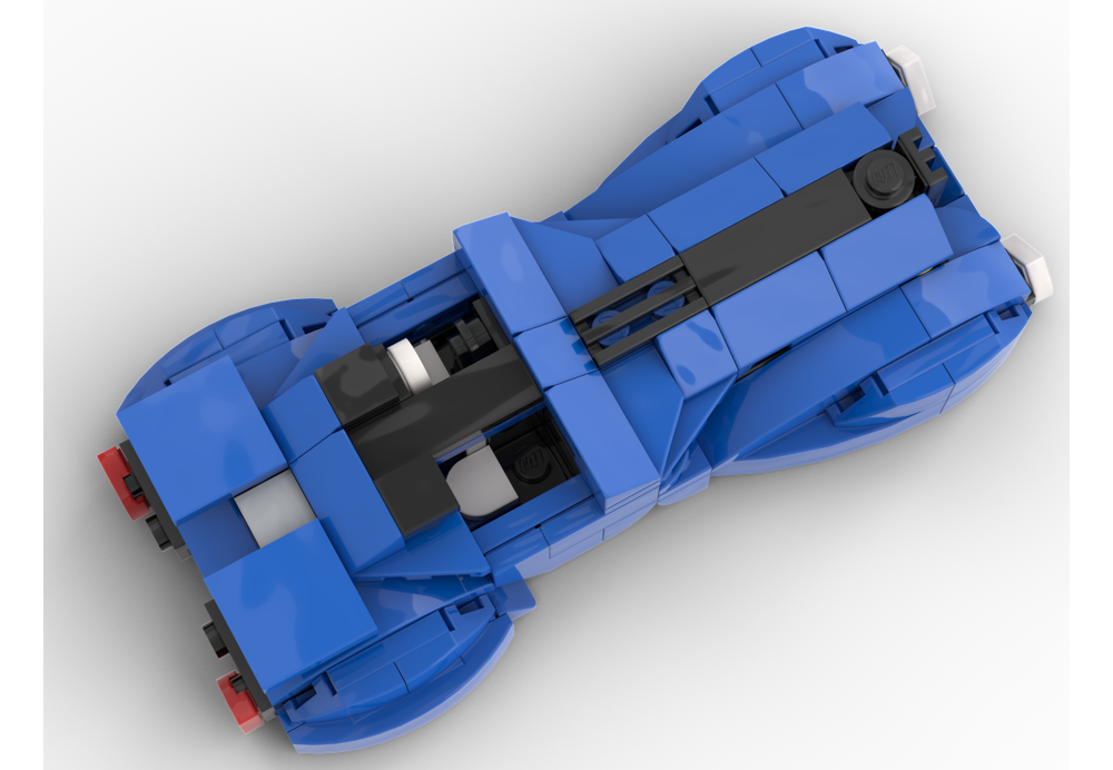 Lego Moc Retro Futuristic Flying Cabriolet By Somedude Rebrickable