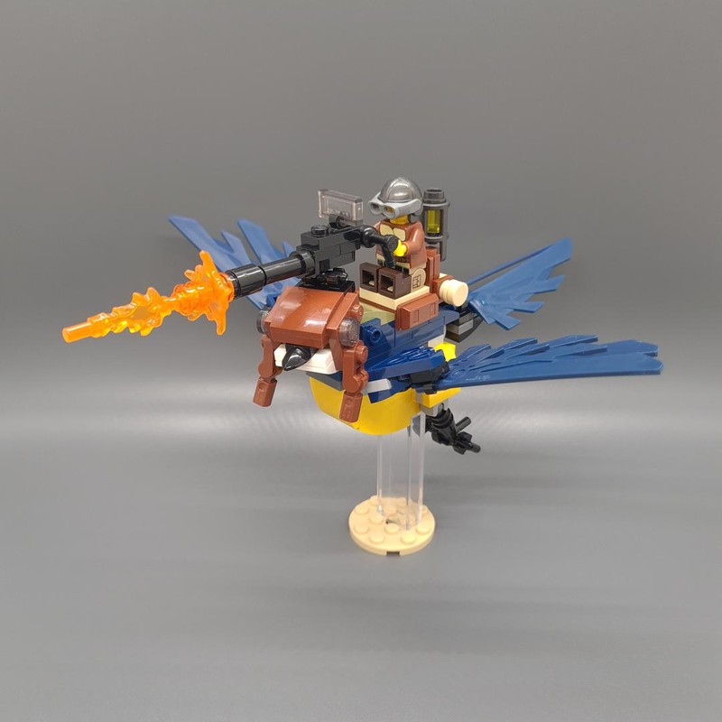LEGO MOC The Blue Baron by Moc_Lobster | Rebrickable - Build with LEGO