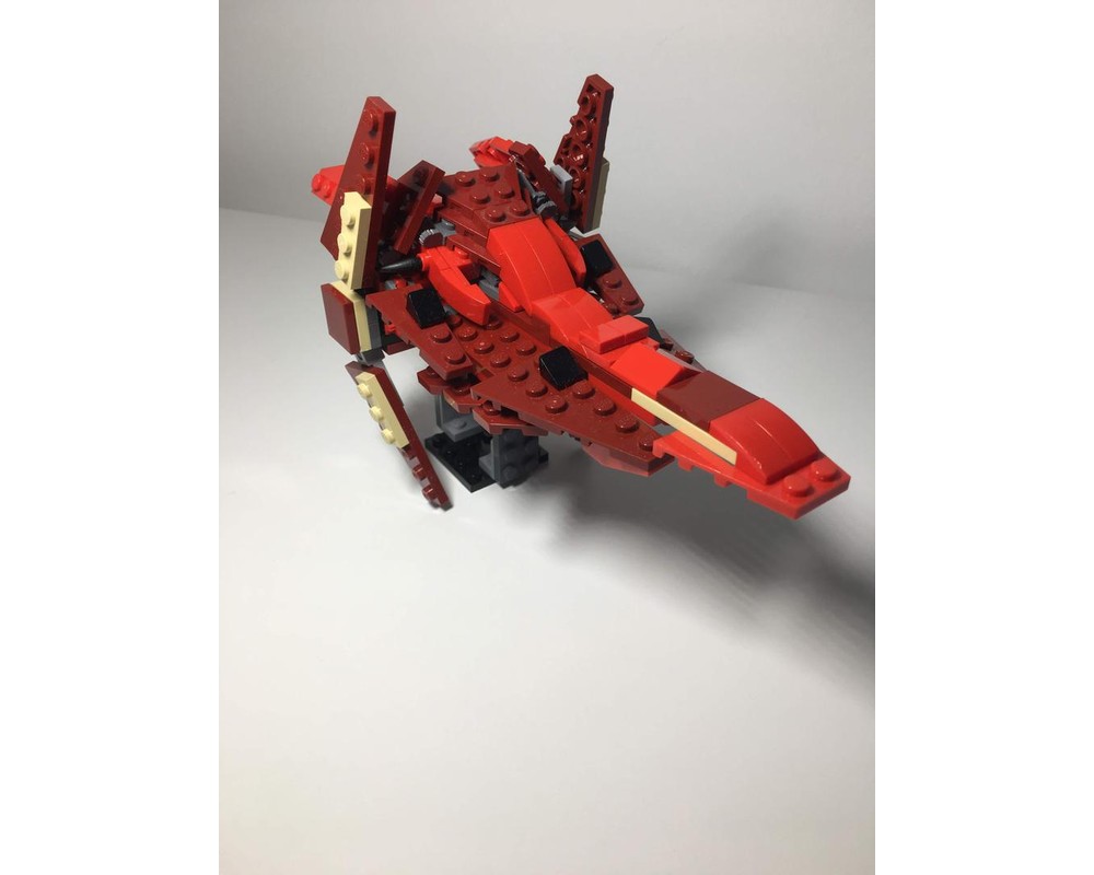 LEGO MOC 31032 Red V-Wing by veryblocky | Rebrickable - Build with LEGO
