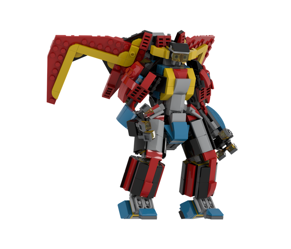 LEGO MOC Super-Robot³ by re-creator | Rebrickable - Build with LEGO
