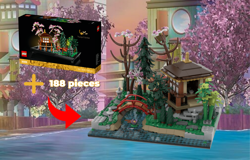 LEGO MOC Tranquil Garden (Ninjago City Expansion/Modular) - Mod of ...