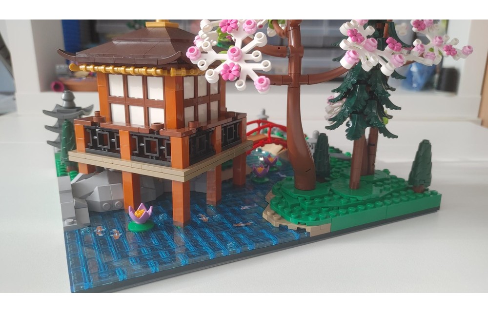 Lego Moc Tranquil Garden Ninjago City Expansionmodular Mod Of